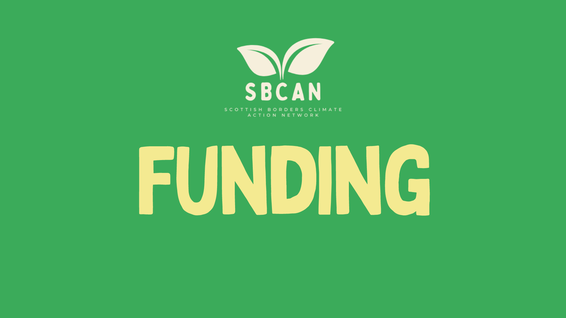 Funding — SBCAN