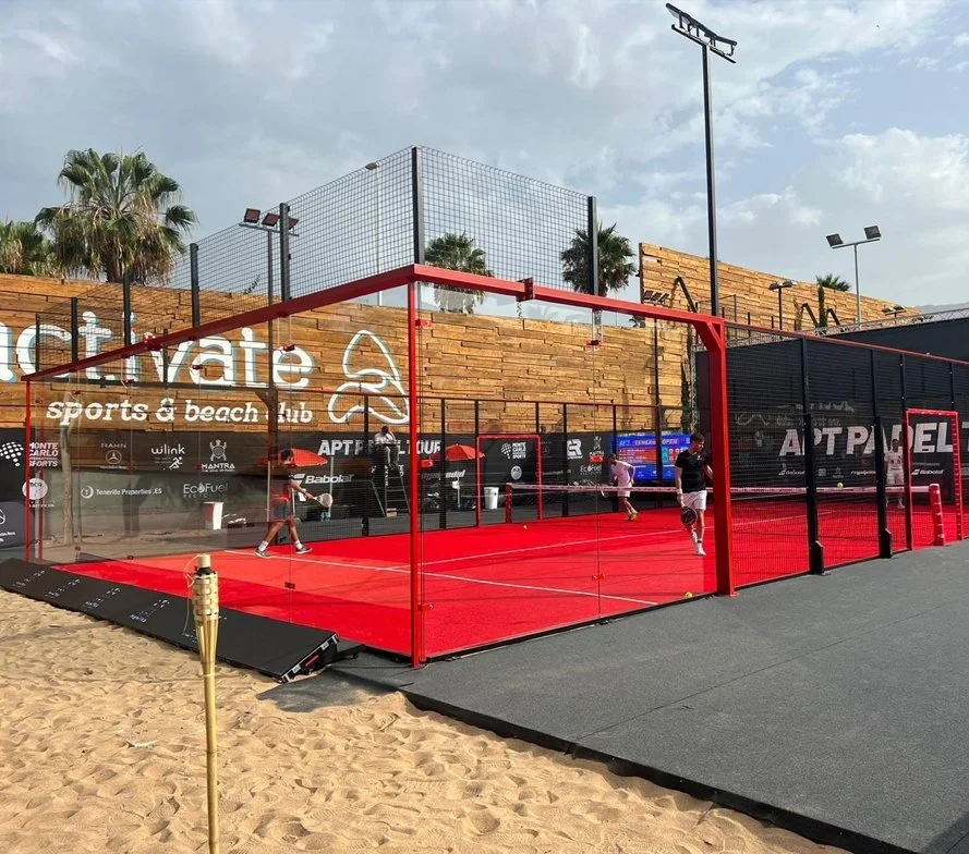 Portable Padel Court UK | Premium Mobile Court Installation - Padel ...