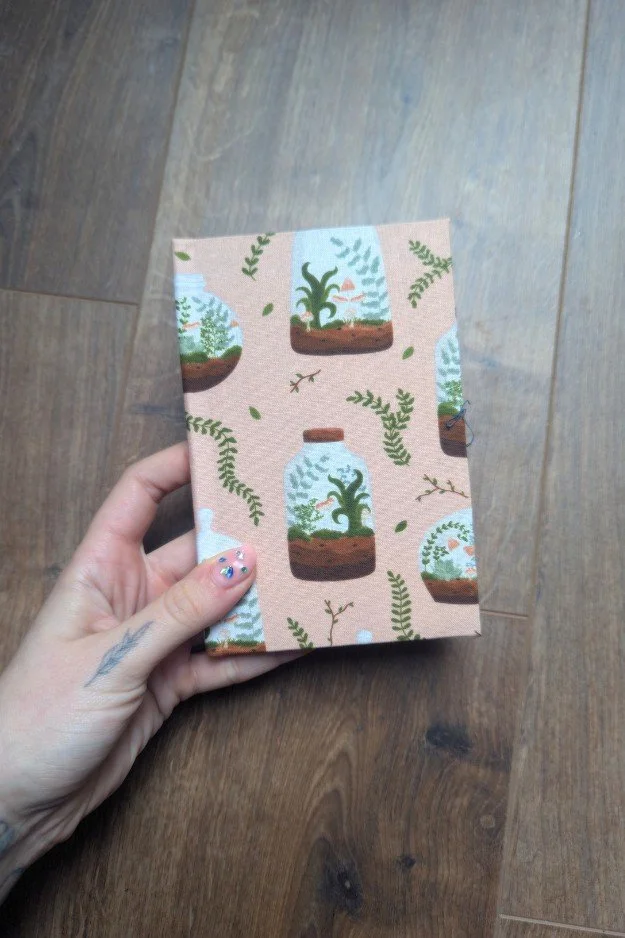 Day Of The Dead Dancing Skeleton Notebook | Handmade Hardcover Notebook ...