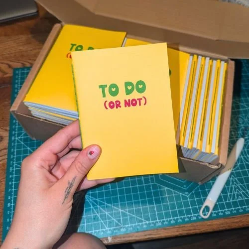 Handmade Customised Notebooks | Personalised Notepads — Wonky Paper Co