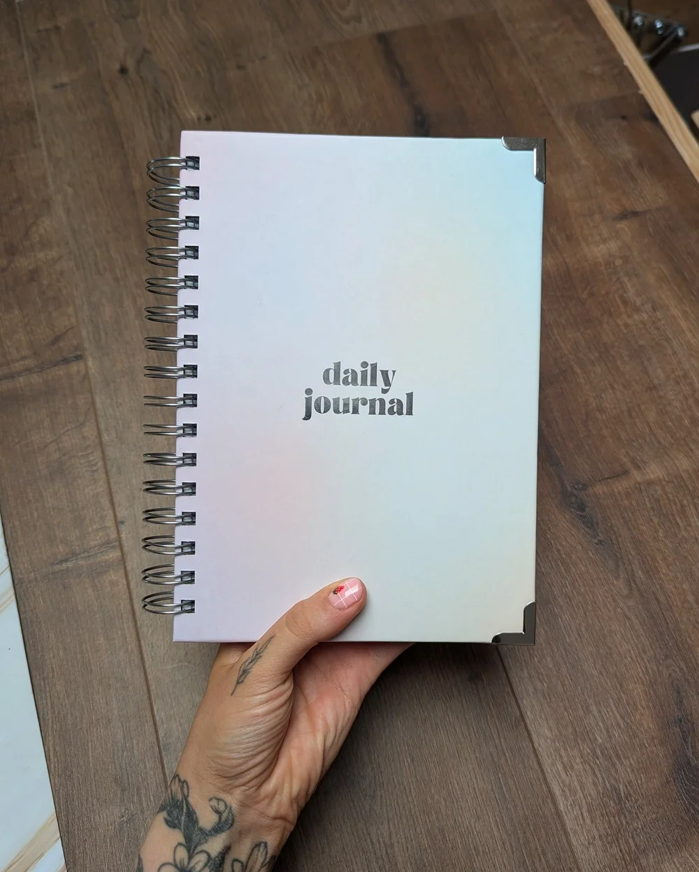 Gratitude Journal | Luxury Pink & Gold Daily Gratitude Diary With ...