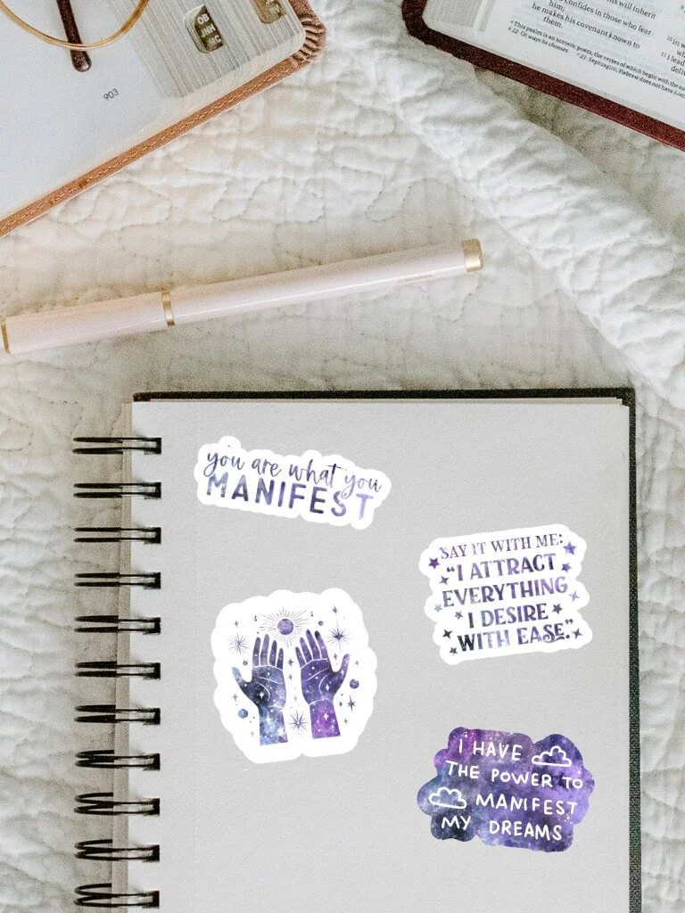 Gratitude Journal | Luxury Pink & Gold Daily Gratitude Diary With ...