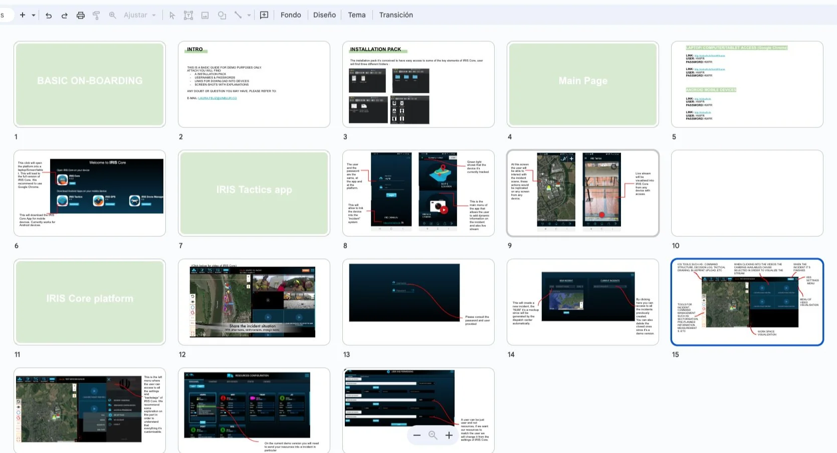 UX for Emergency Services: Design of a End User Manual — Laura Feliz