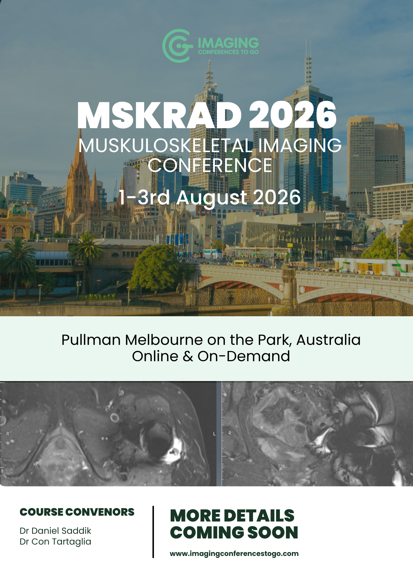 MSKRAD 2026 - MSK Radiology Conference in Australia — Imaging ...