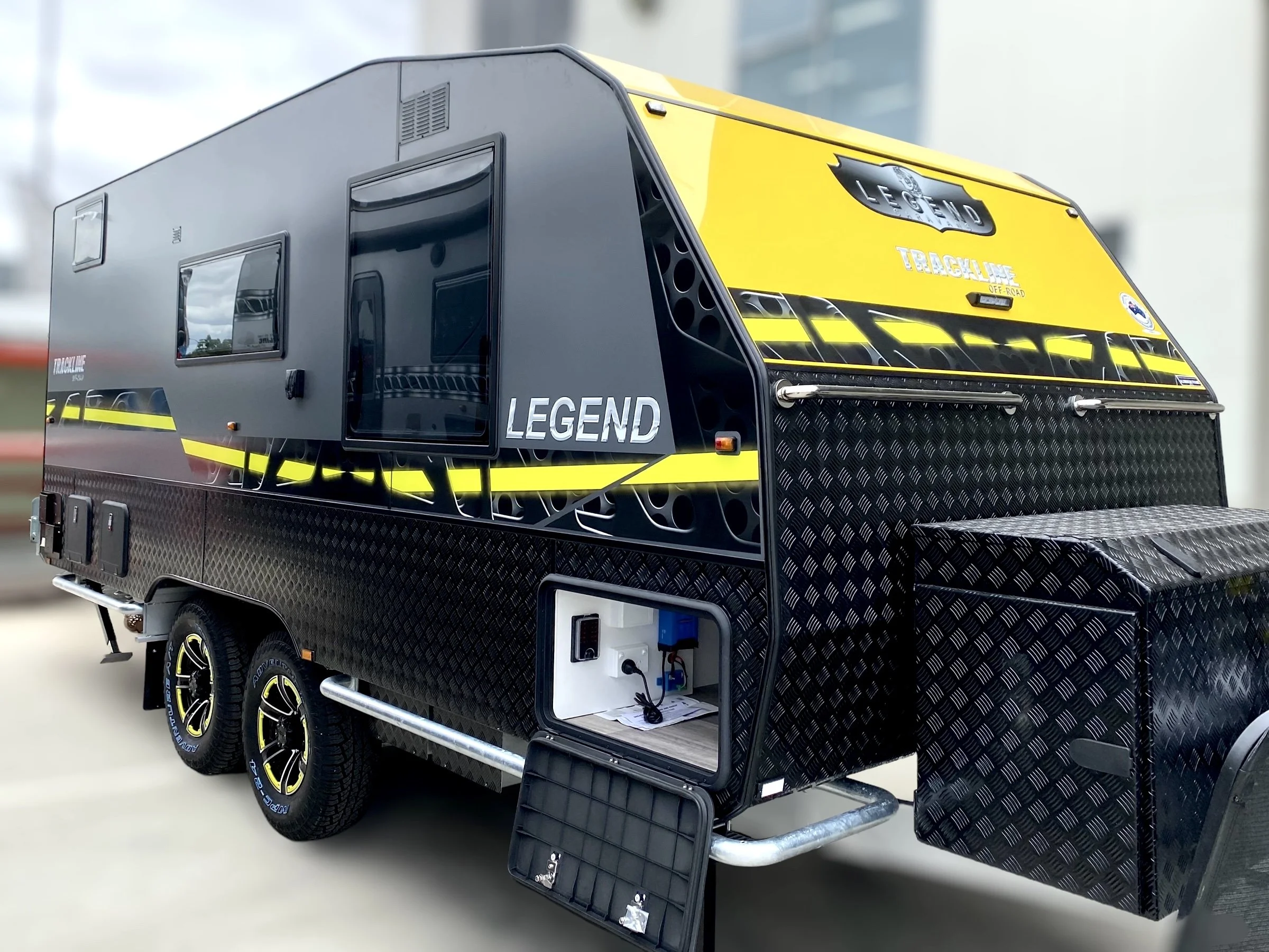 Caravan Decals — Design Striping