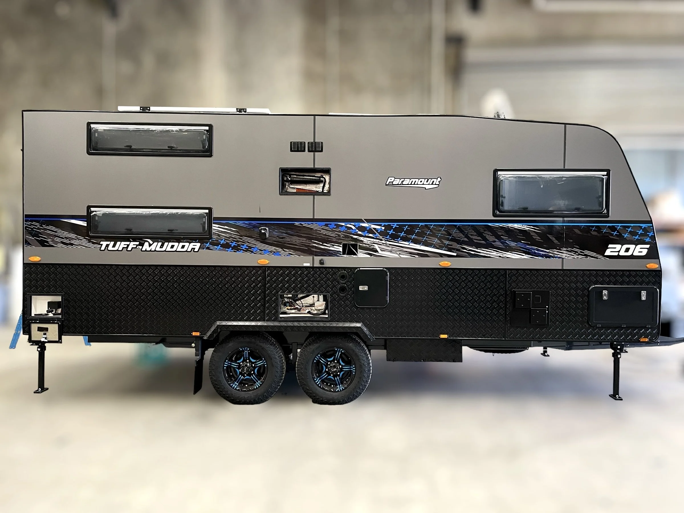 Caravan Decals — Design Striping