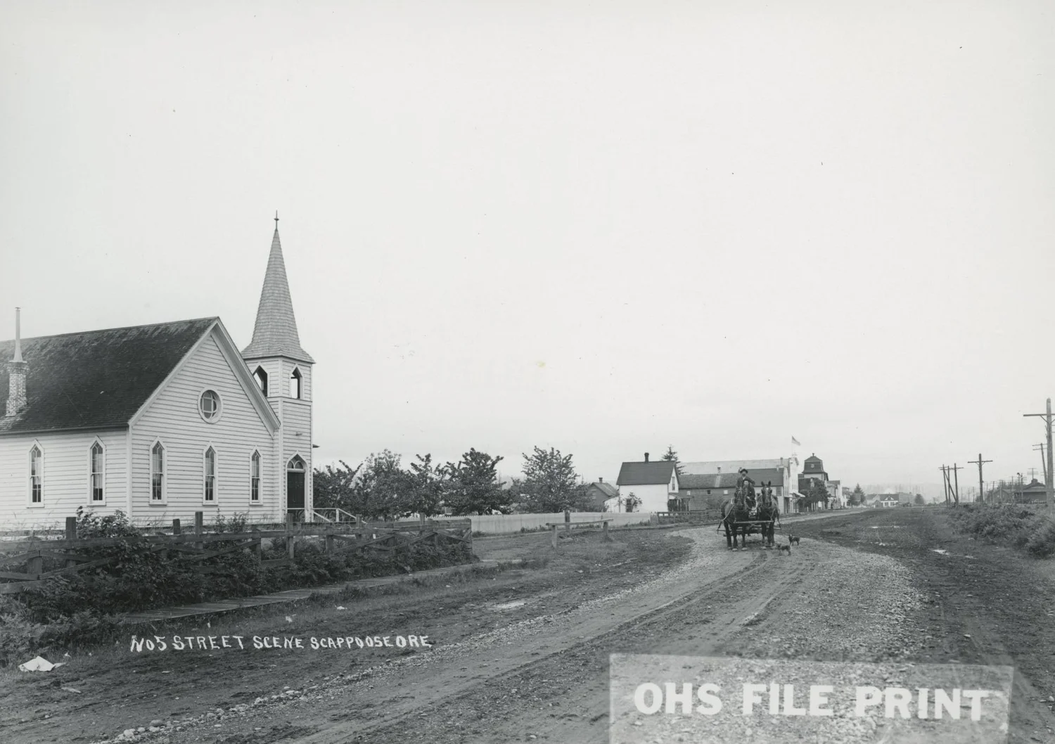History of Scappoose — Scappoose Historical Society & Watts House ...