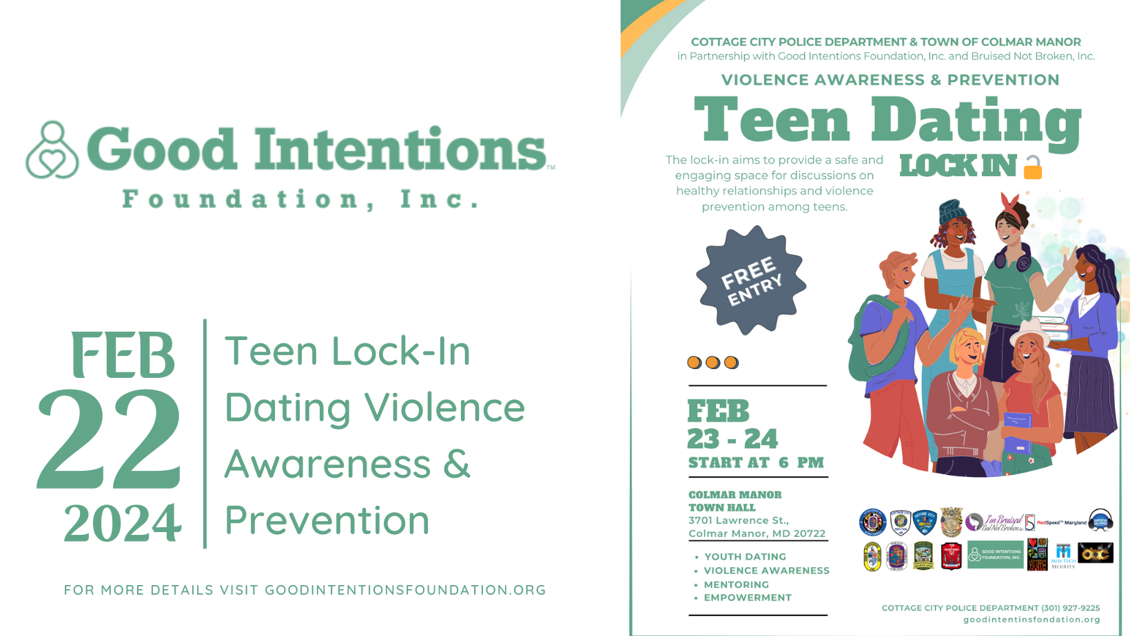 All Our Events — Good Intentions Foundation, Inc.