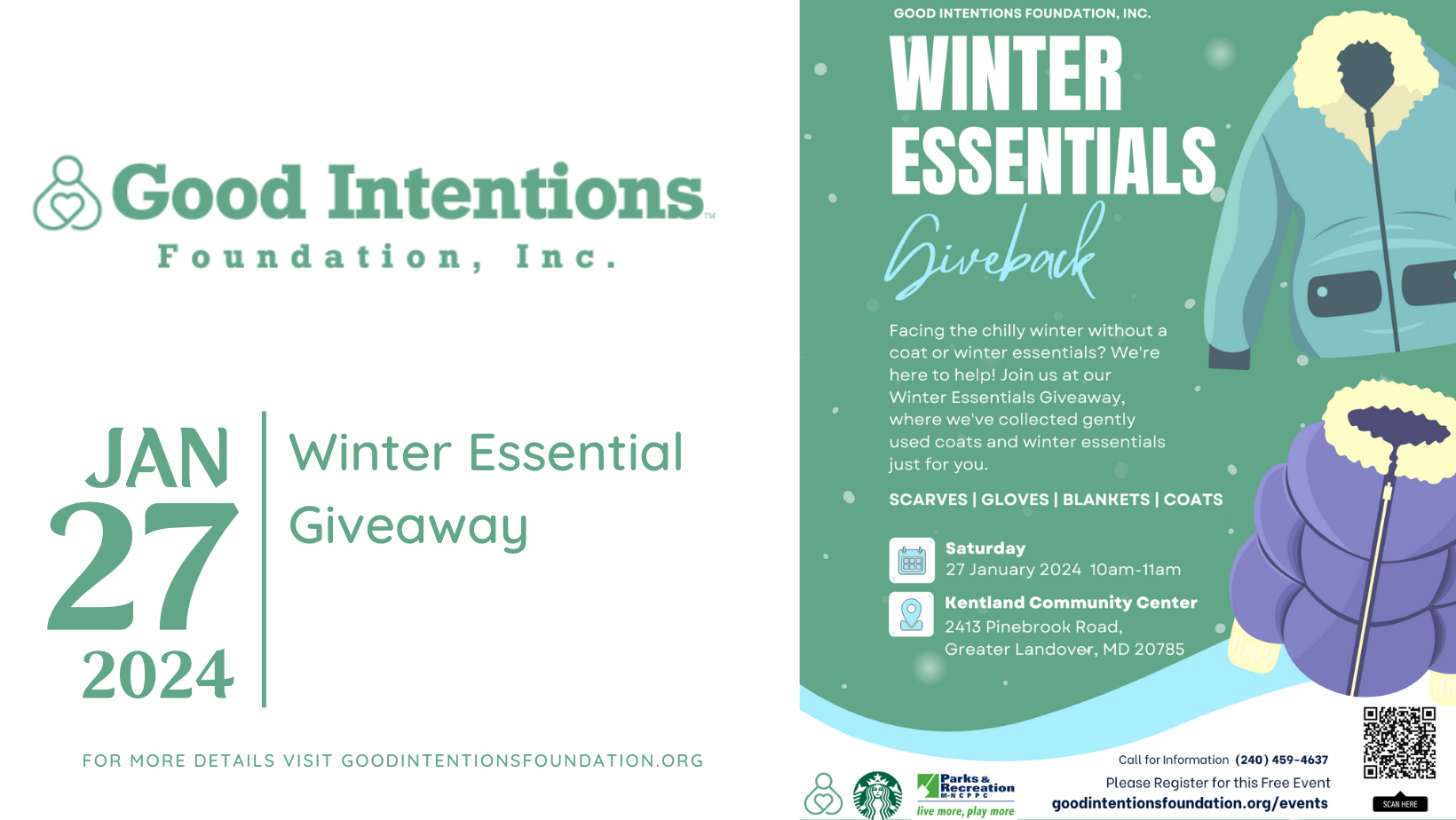 All Our Events — Good Intentions Foundation, Inc.