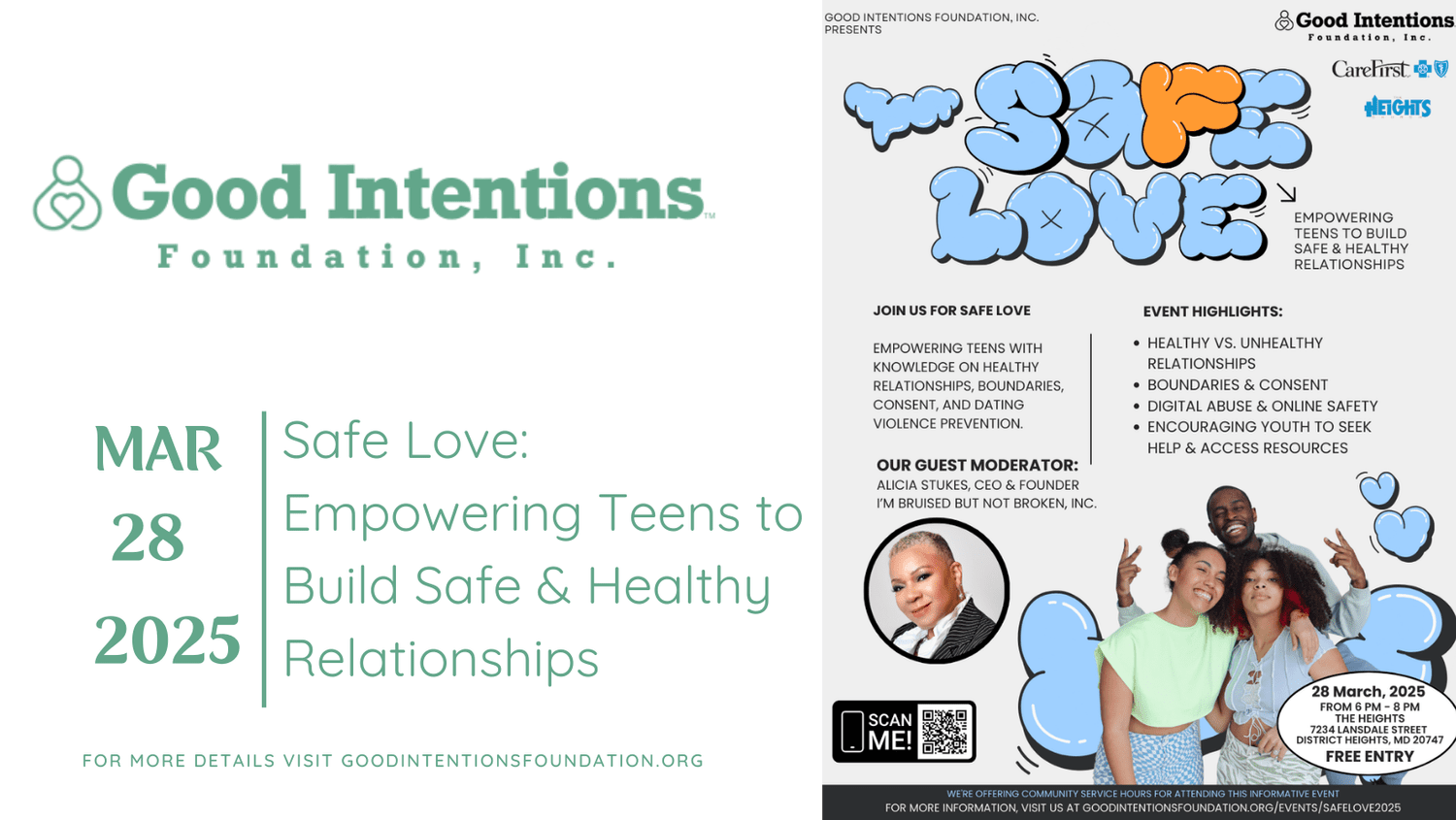 All Our Events — Good Intentions Foundation, Inc.