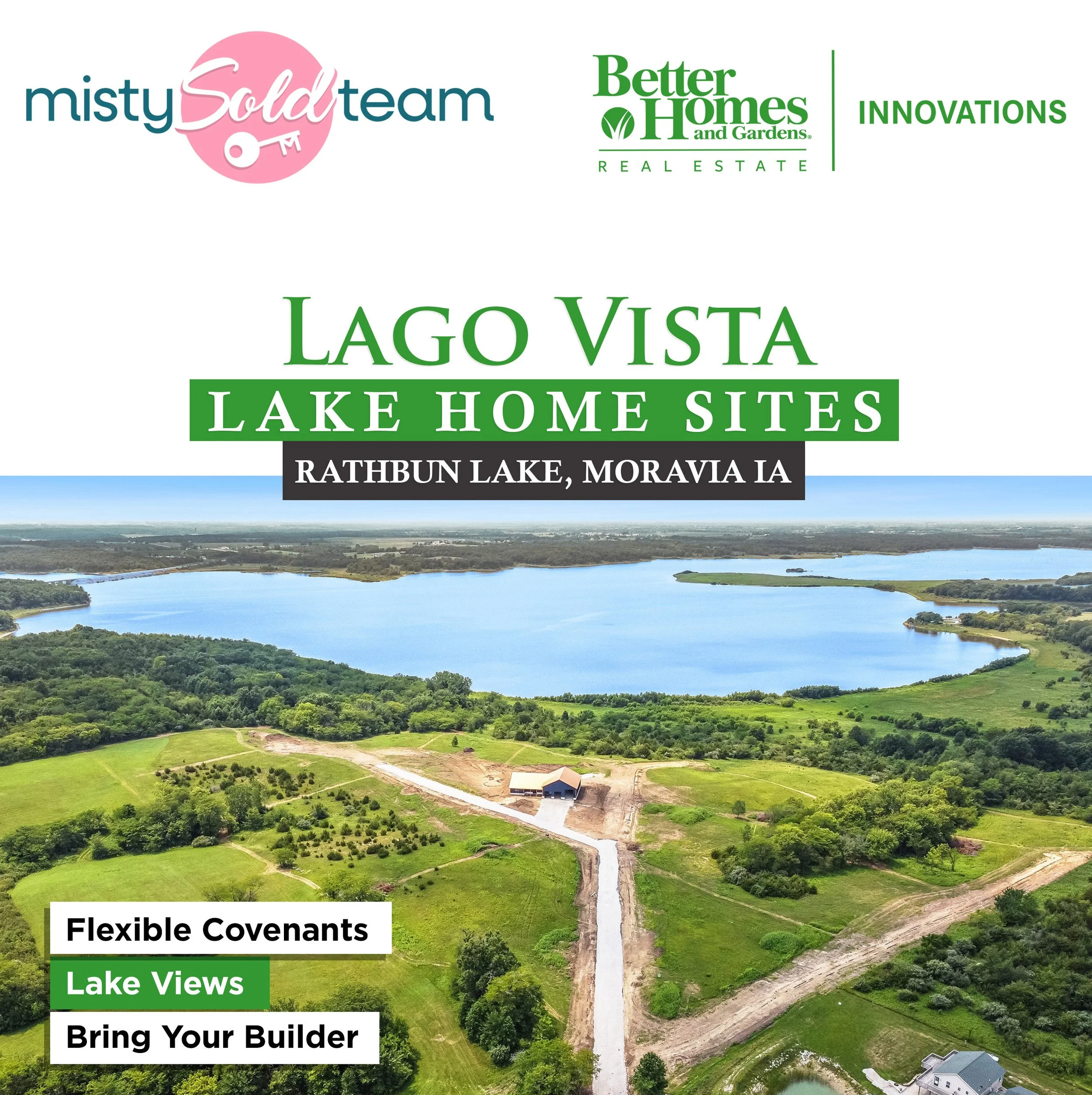 Lago Vista at Rathbun Lake, Moravia, Iowa - lake view acreages now ...