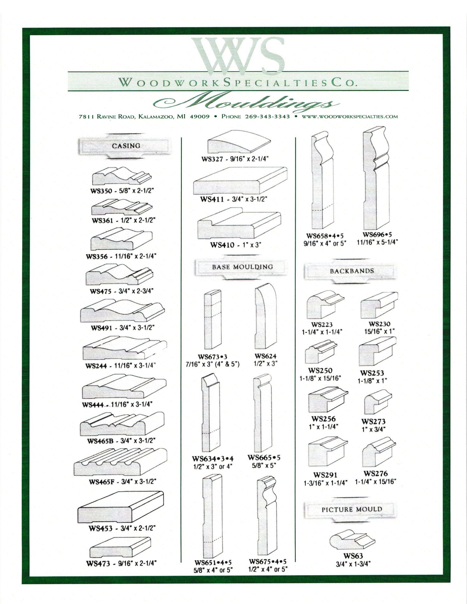 Woodwork Specialties Co.