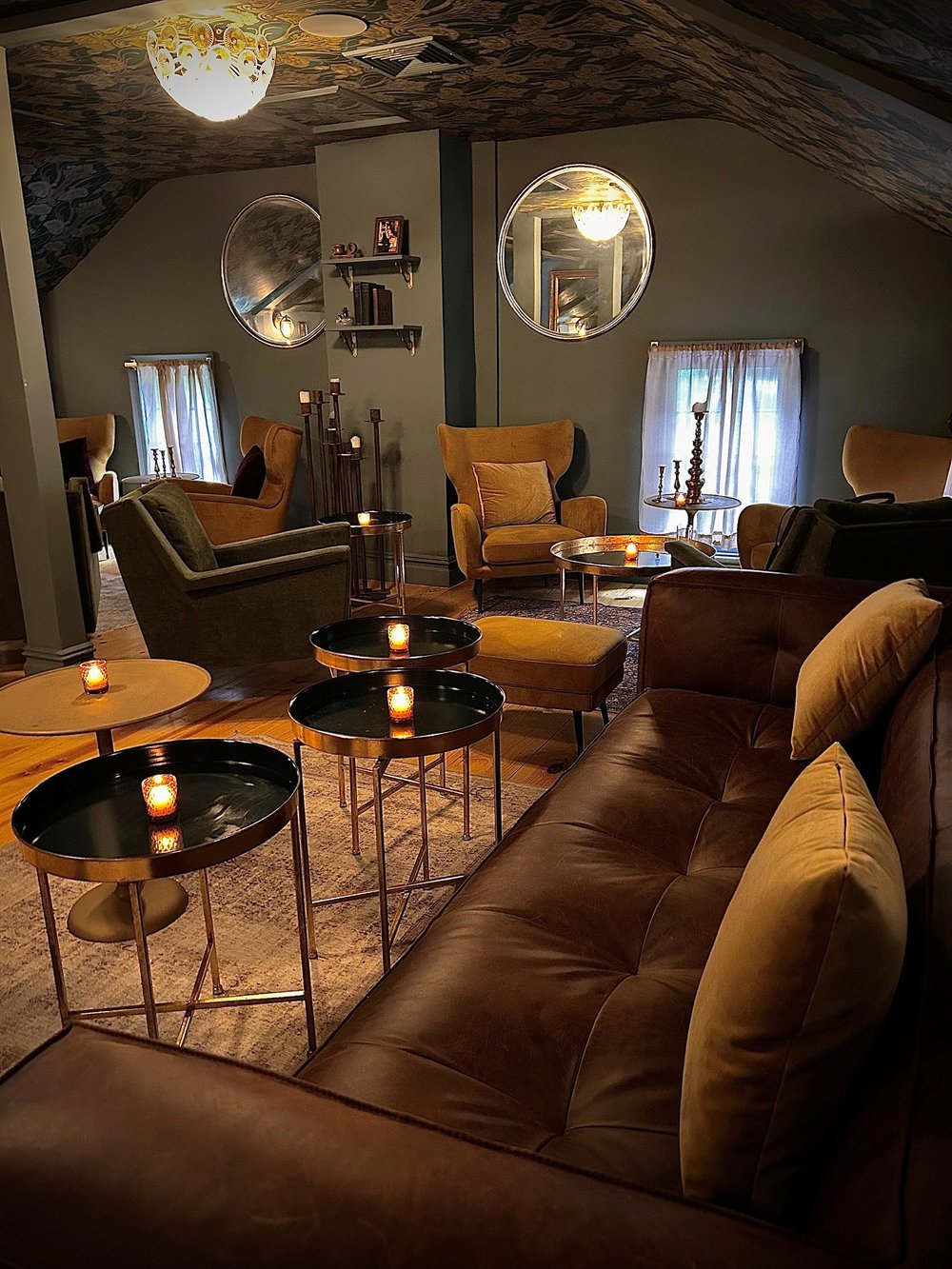 Bar with Handcrafted Cocktails & Lounge Seating in Tenafly — Spring House