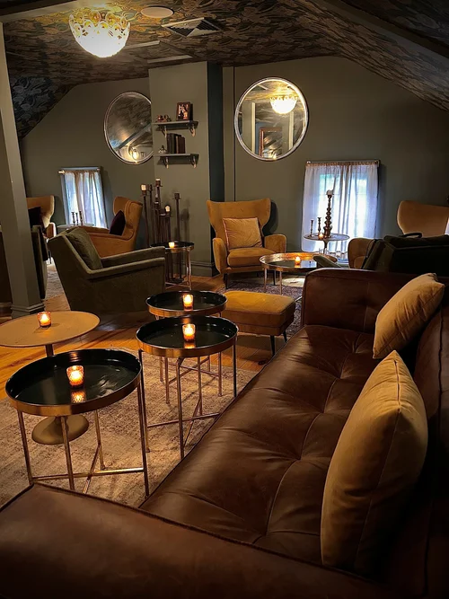 Bar with Handcrafted Cocktails & Lounge Seating in Tenafly — Spring House