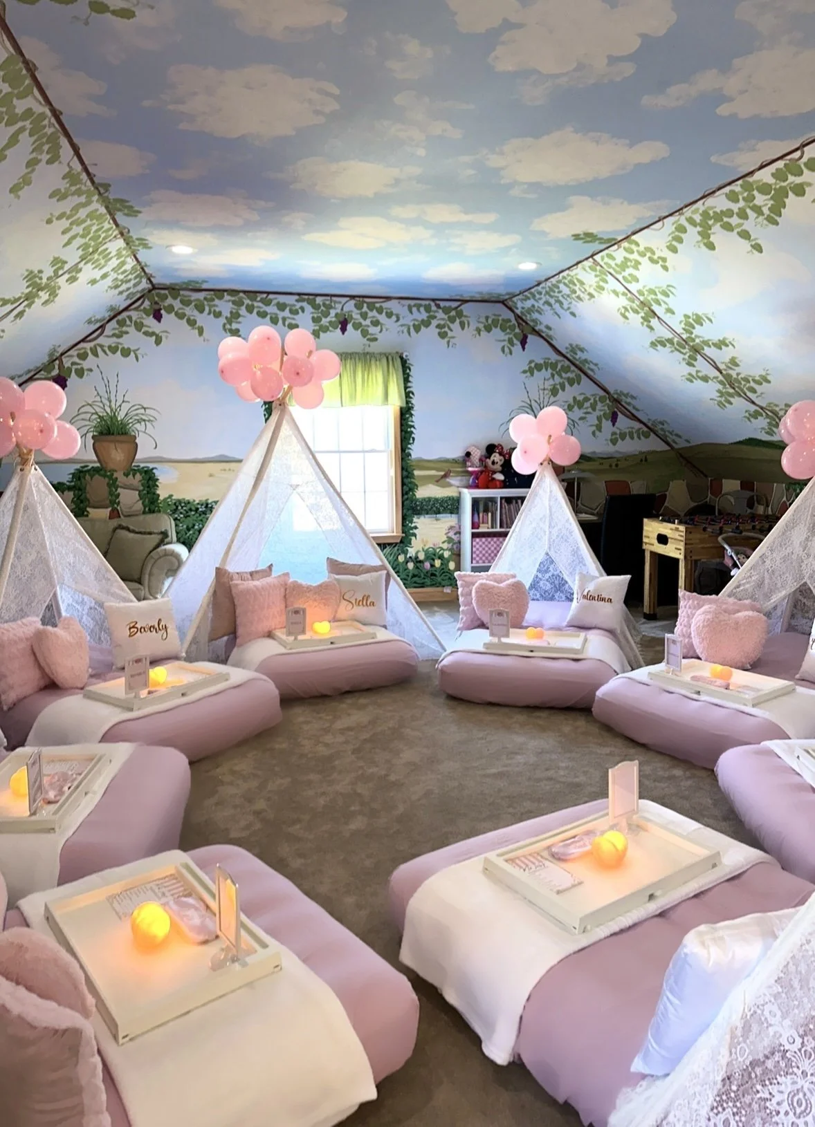 sleepover parties — Party Pop Sleepover Parties Spa Parties and Events NJ