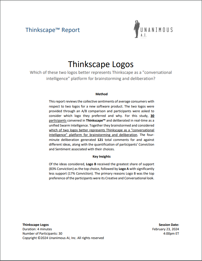 Thinkscape Analytics — Thinkscape