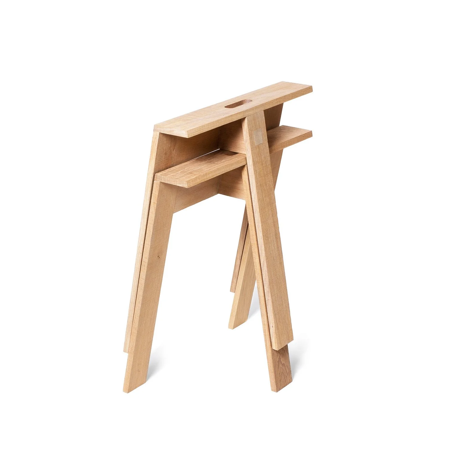 Stackable Trestles With Cut-Out Handles — STUDIOMAMA