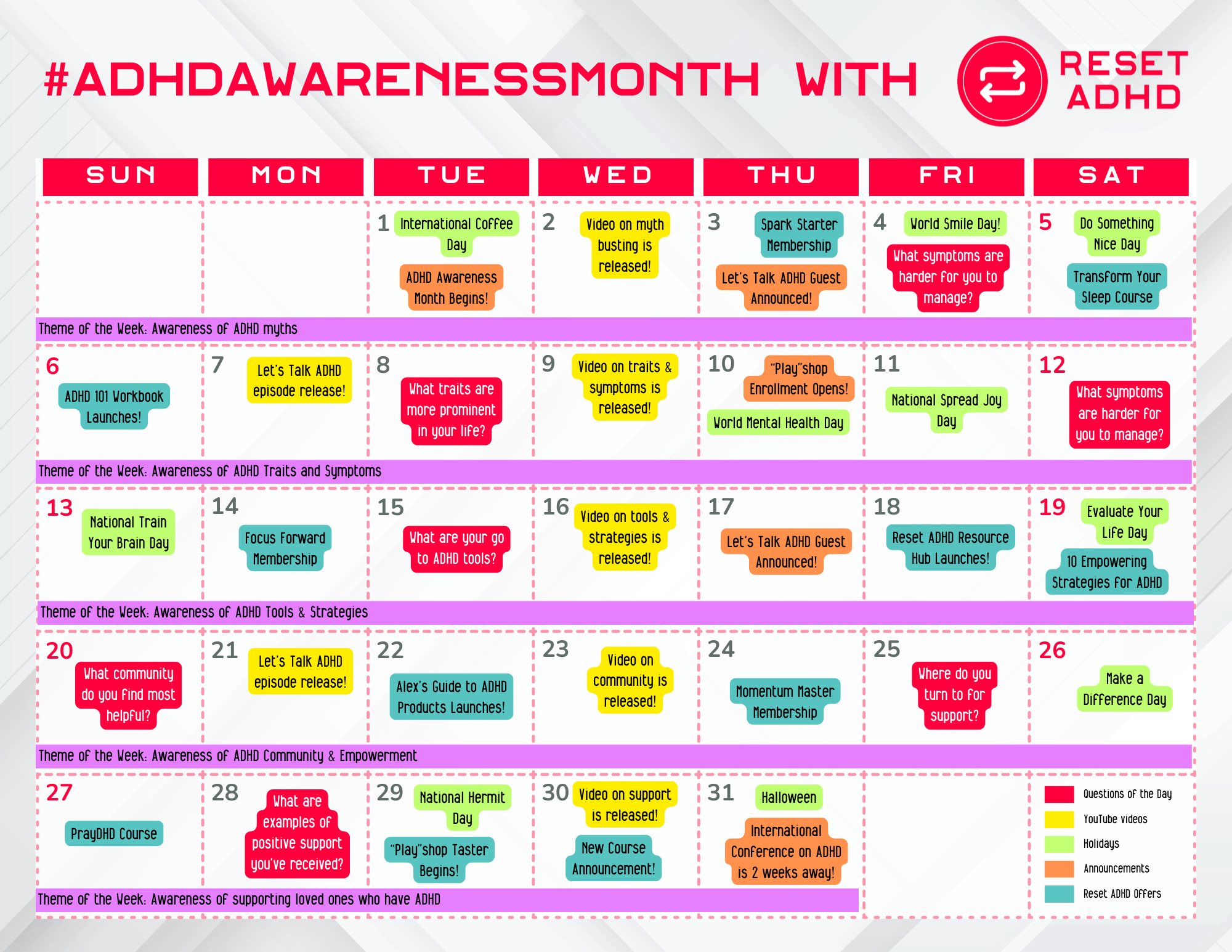 ADHD Awareness Month — Reset ADHD