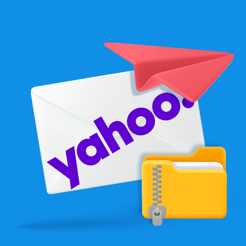 Como enviar zip no yahoo