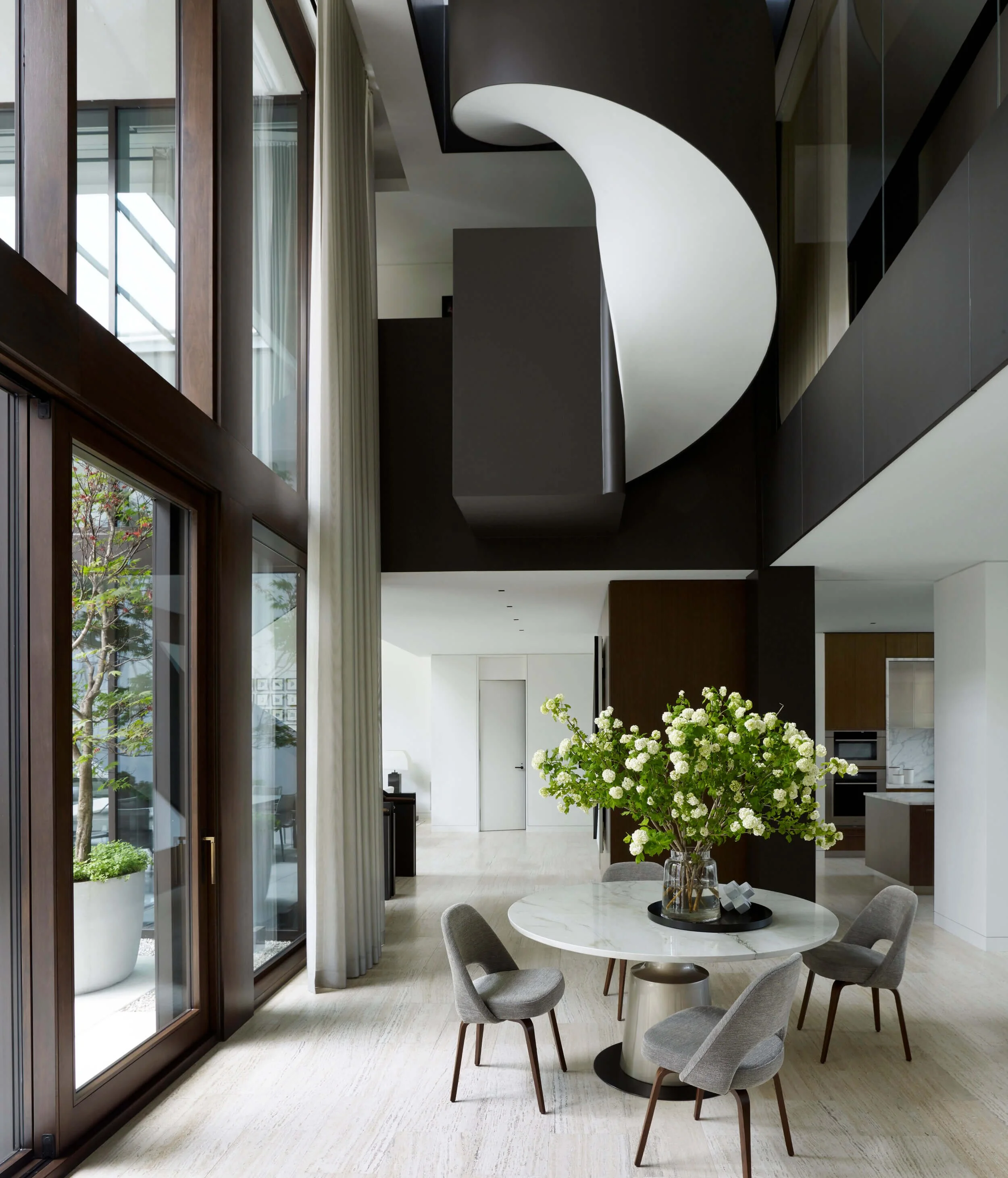 MODERN STONE HOUSE ONE – CHICAGO, ILLINOIS — KADLEC Architecture ...