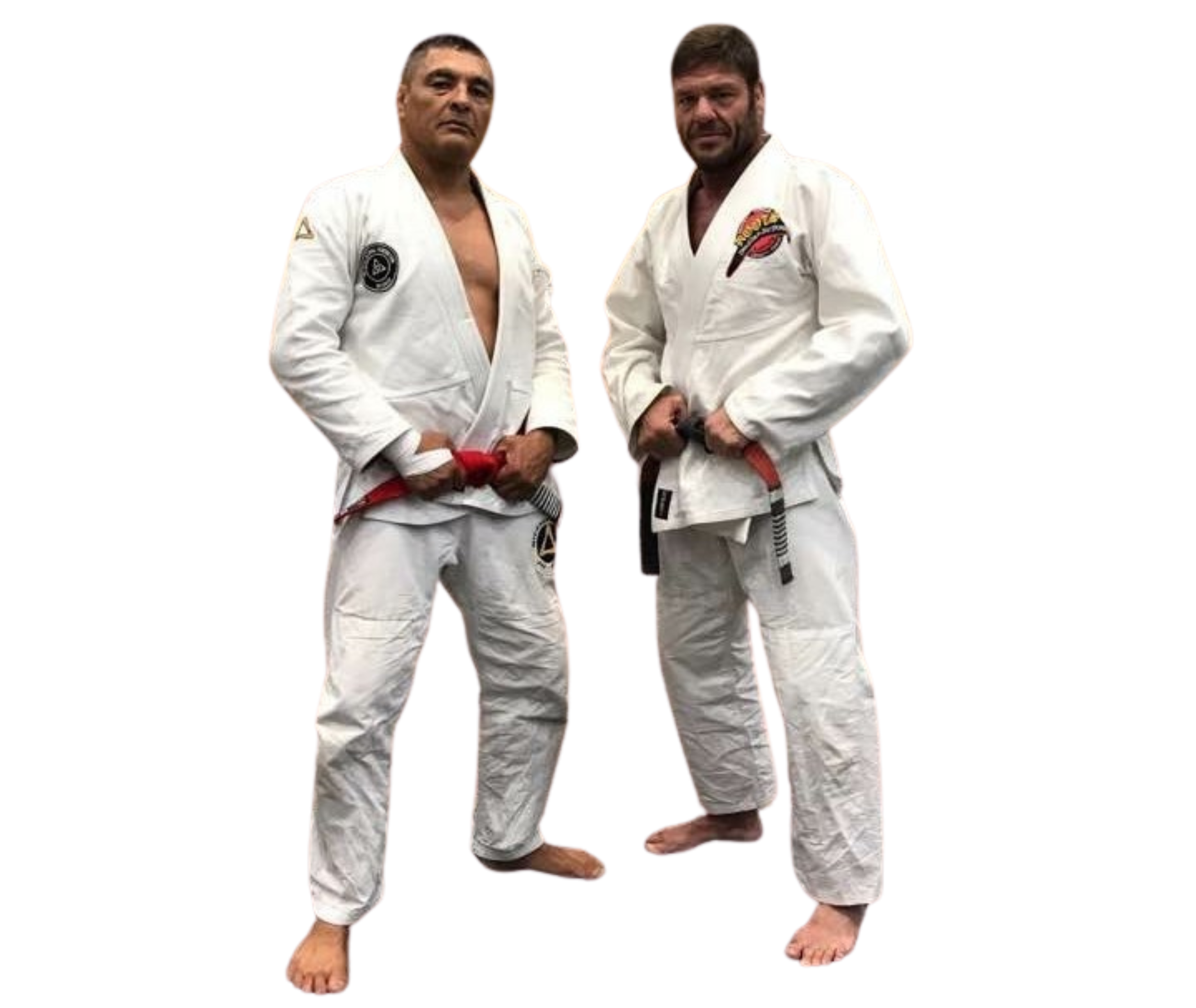Jorge Pereira BJJ Gracie Brazilian Jiu Jitsu - 8th Degree Red & White ...