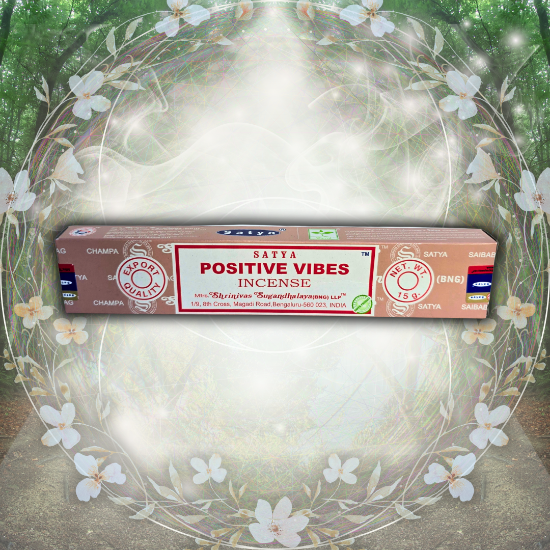 Satya Positive Vibes Incense Sticks (15g) — The Craft Shoppe - a ...