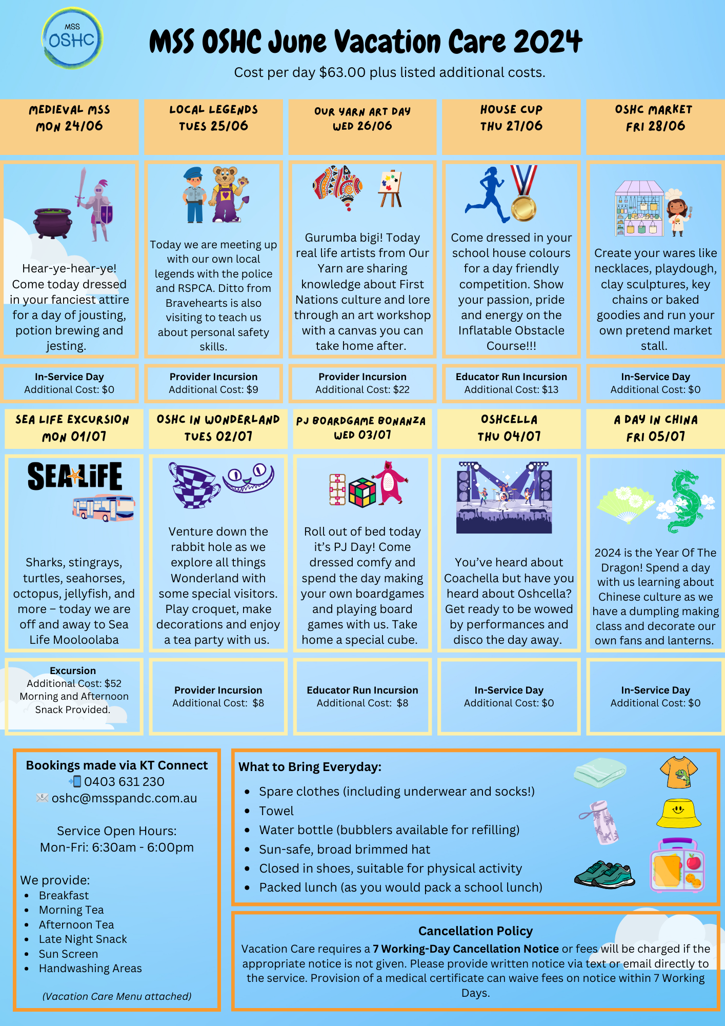 Vacation Care — MSS OSHC