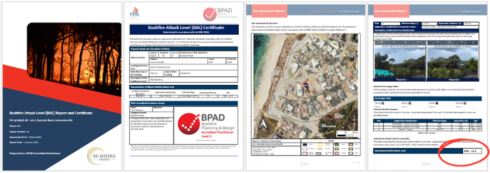 Bushfire Attack Level (BAL) Assessments — Bushfire Smart