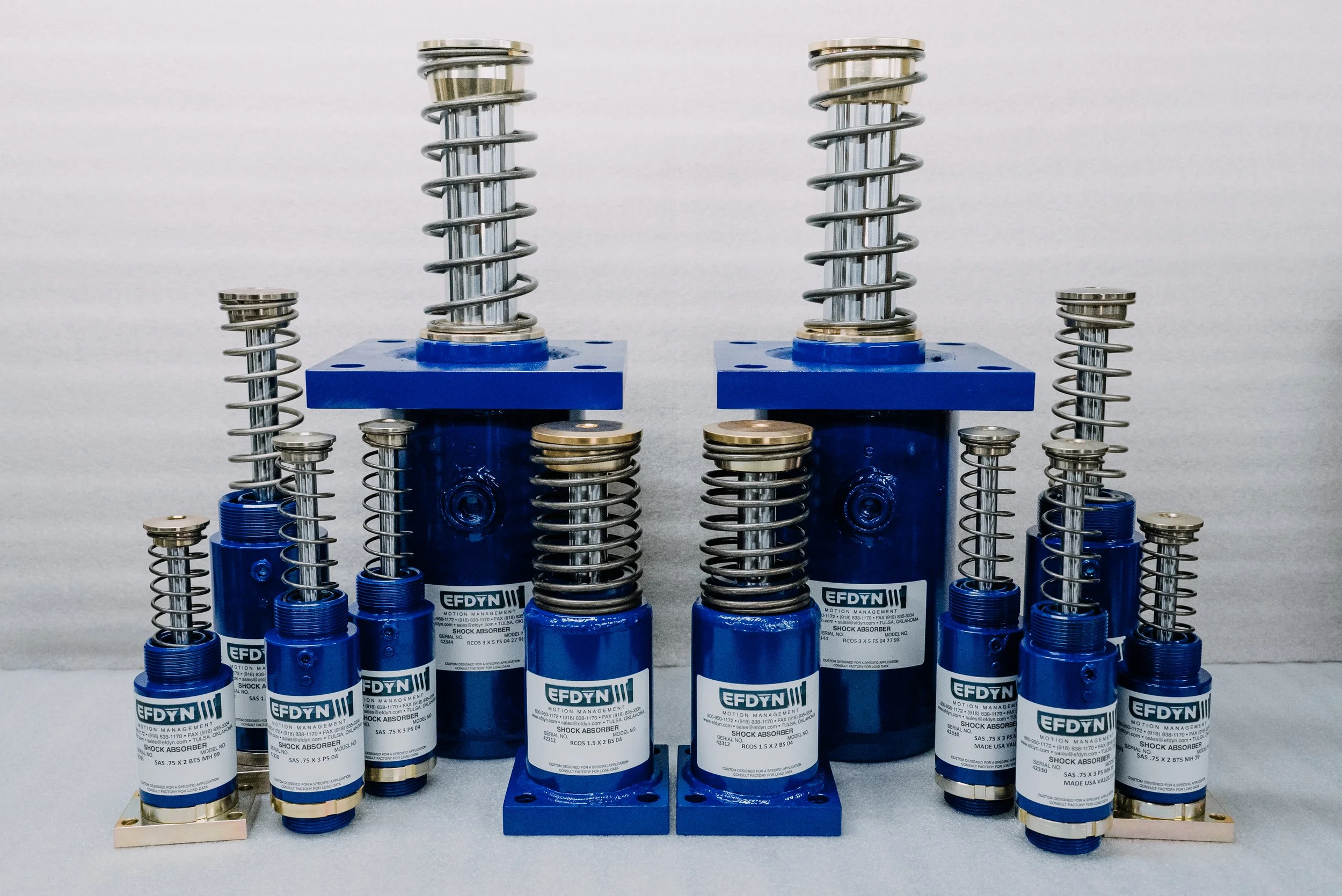 Industrial & Hydraulic Shock Absorbers - Hydraulic Bumpers | EFDYN ...