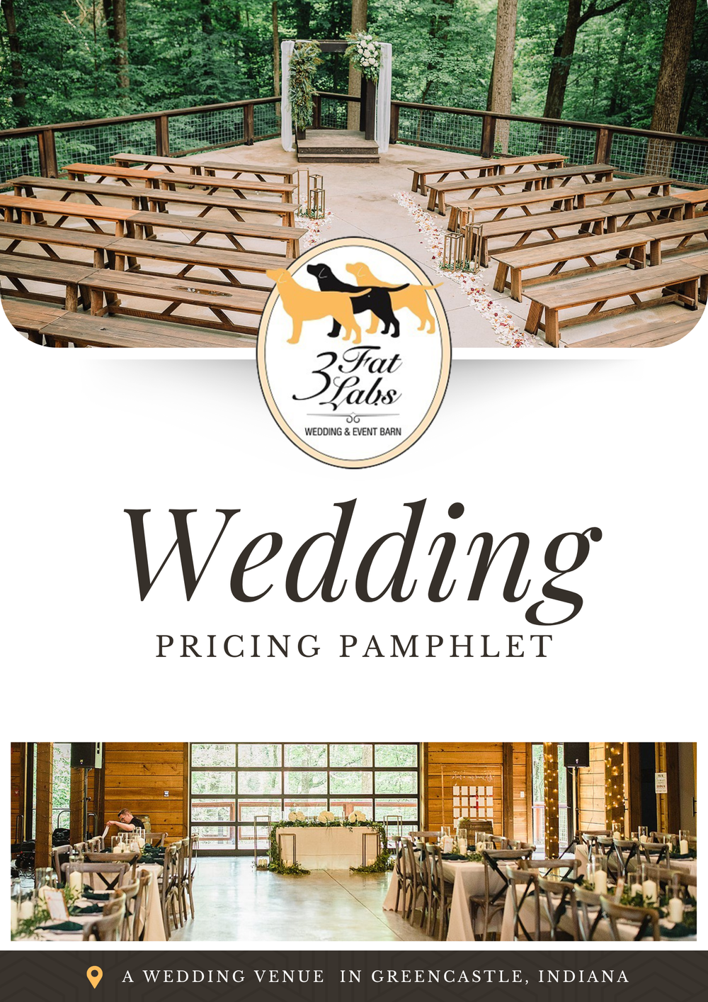 Wedding Pricing - 3 Fat Labs Wedding and Event Venue