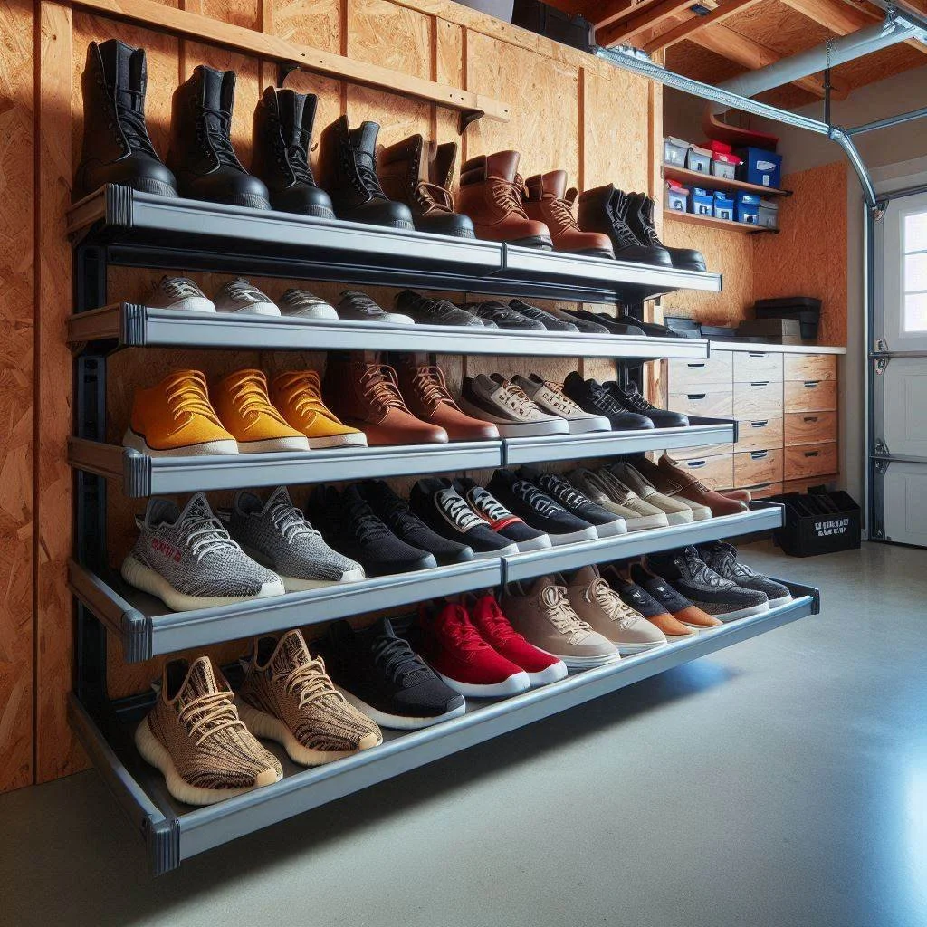 15 Smart Garage Shoe Storage Ideas