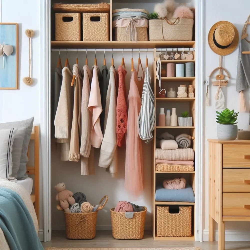 15 DIY Small Closet Ideas for Maximizing Space