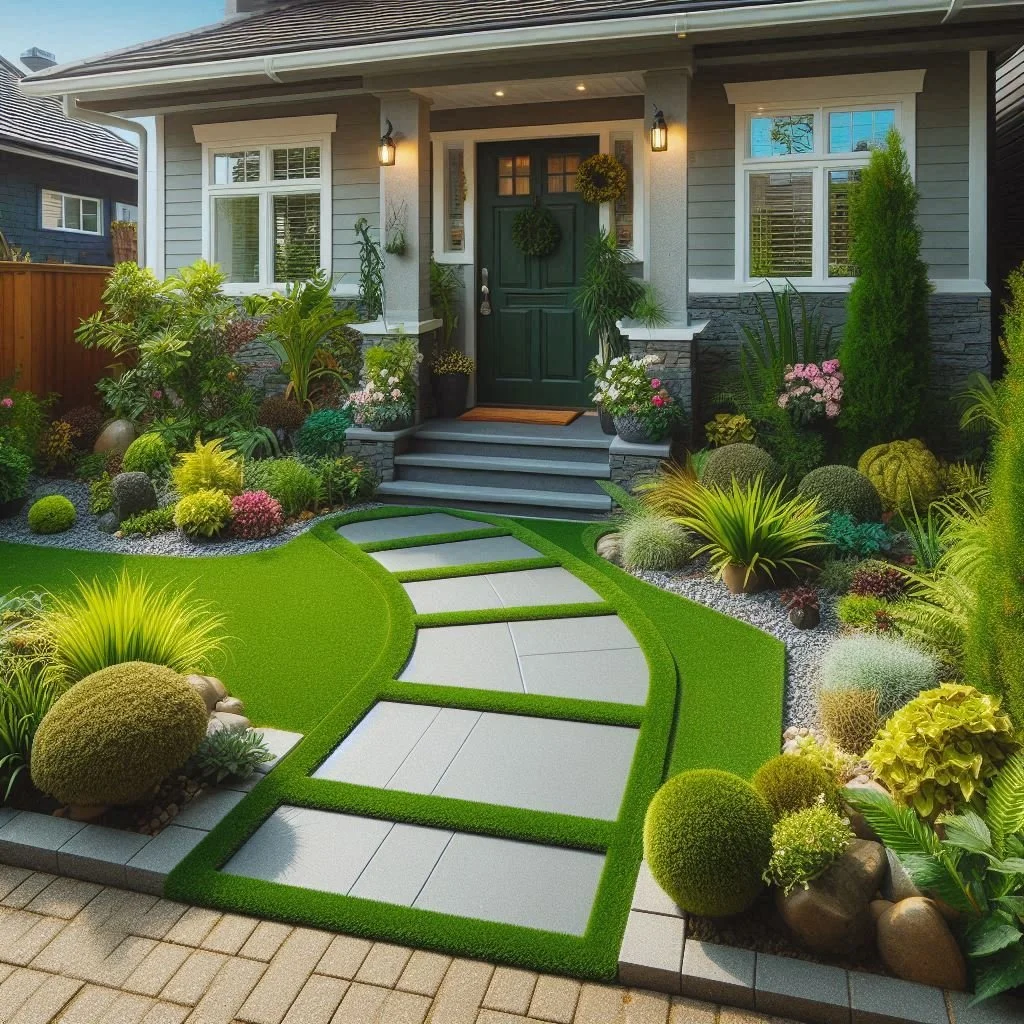 15 Small Front Yard Landscaping Ideas with Low Maintenance