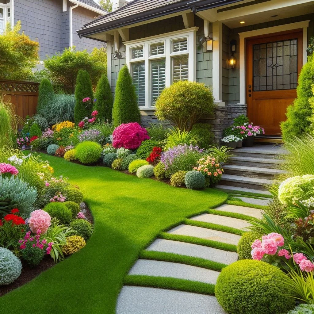 15 Small Front Yard Landscaping Ideas with Low Maintenance
