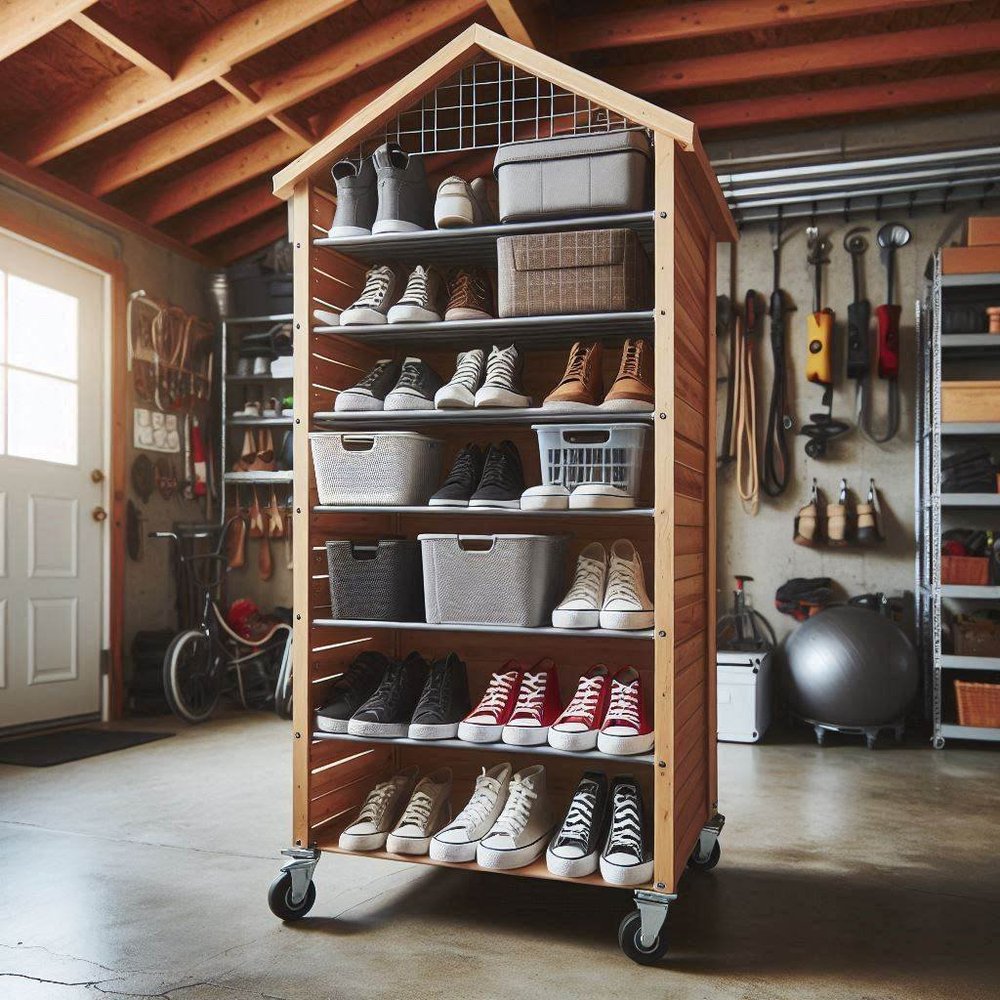 15 Smart Garage Shoe Storage Ideas