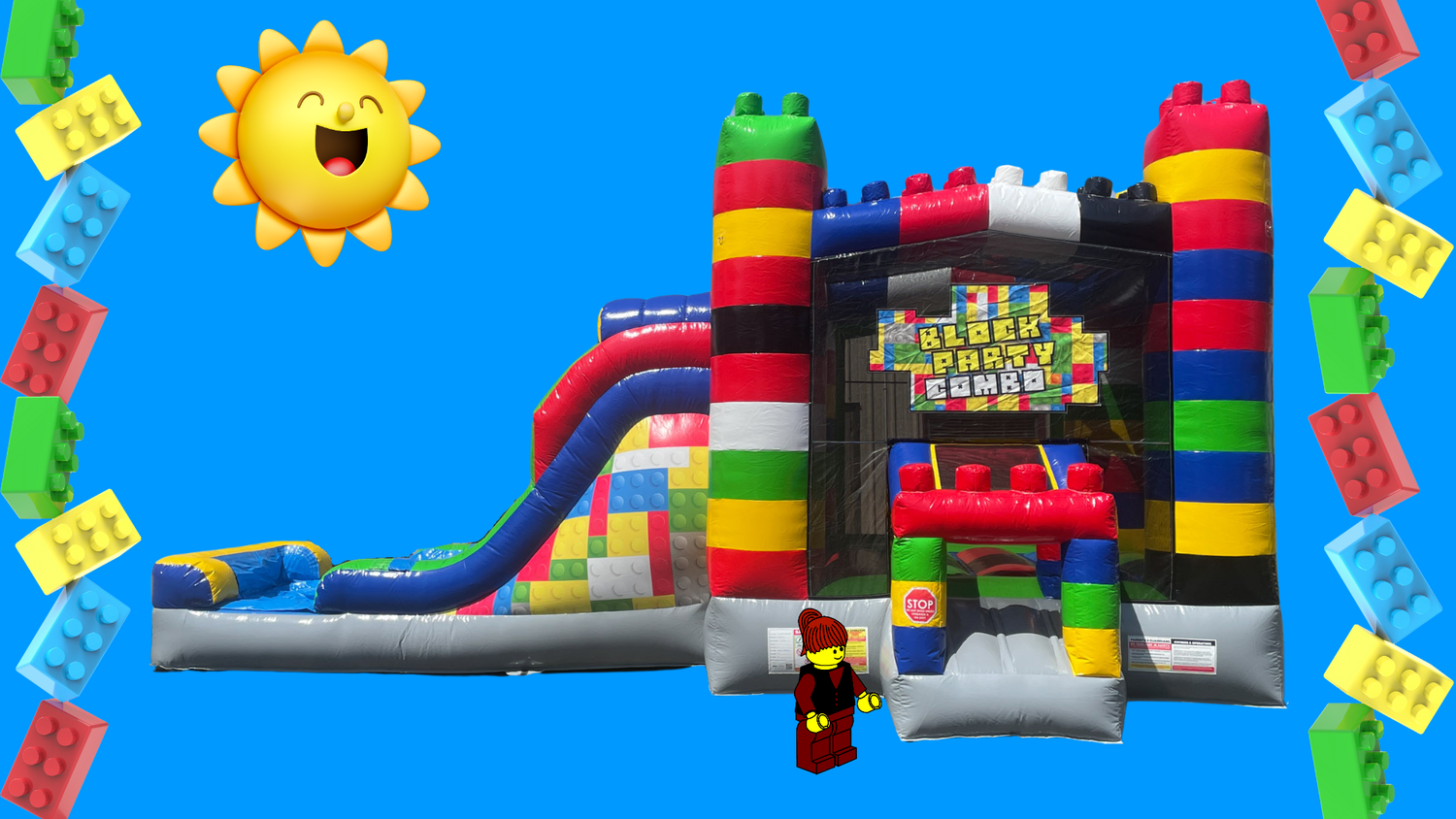 Block Party Combo — Bounce & Blast