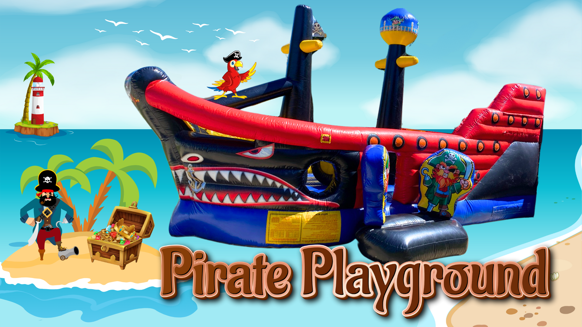 Pirate Playground — Bounce & Blast