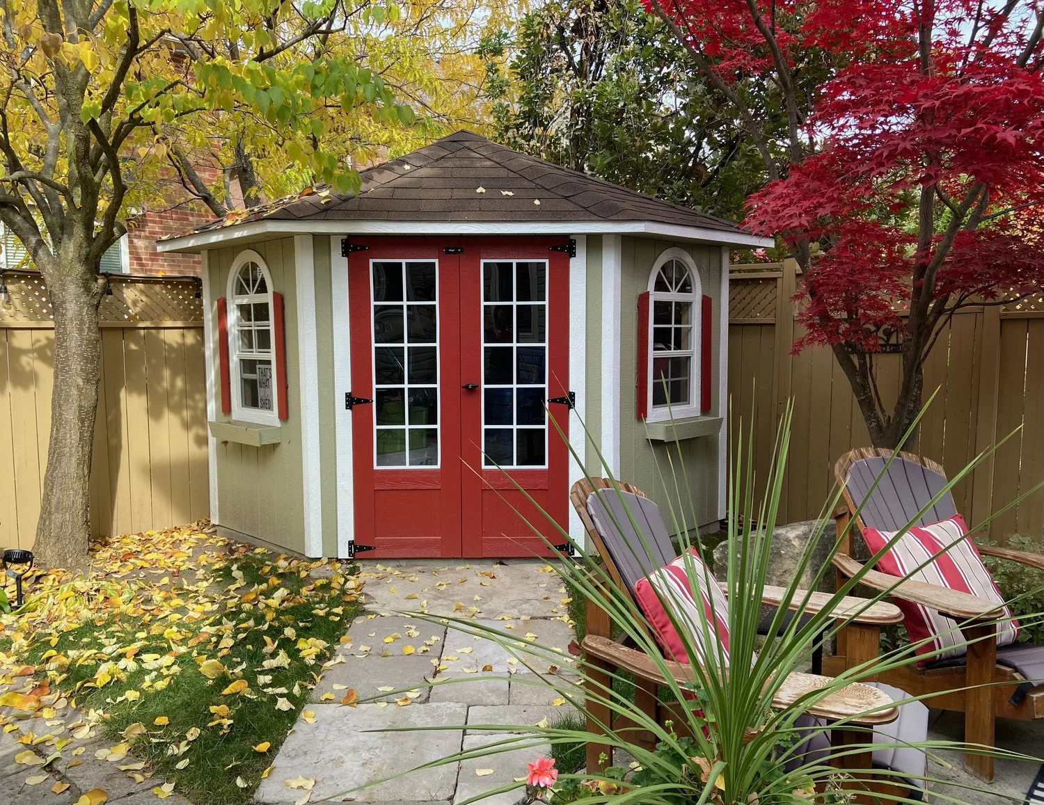 The Renaissance European Style Shed by The Shed Company