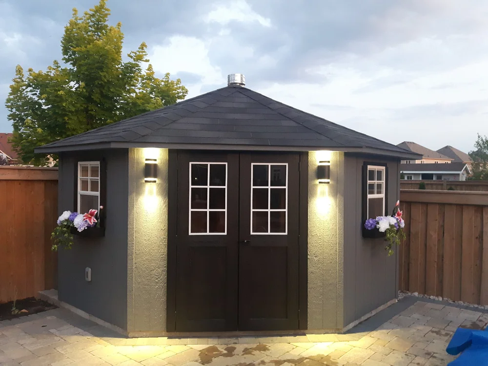 The Renaissance European Style Shed by The Shed Company