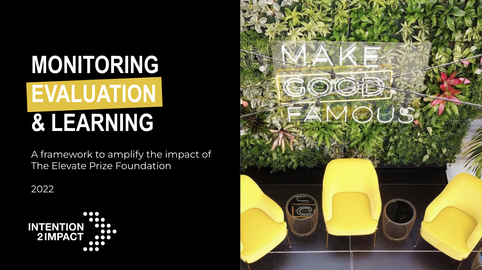 Our work — Intention 2 Impact