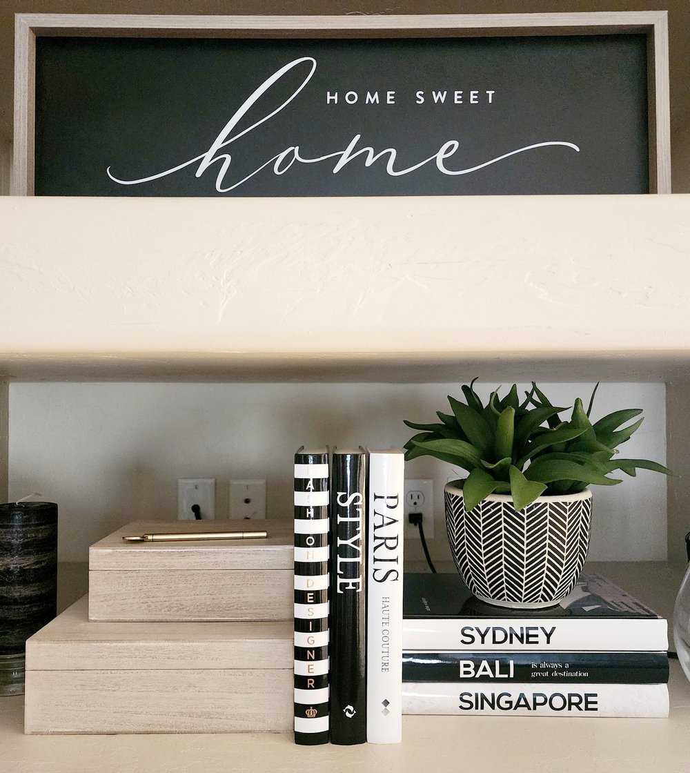 Styling a Shelf: 6 Easy Shelf Styling Tips — Just Dannie