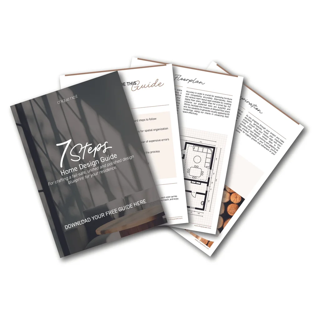 7 Steps Home Design Guide — Chique Nest