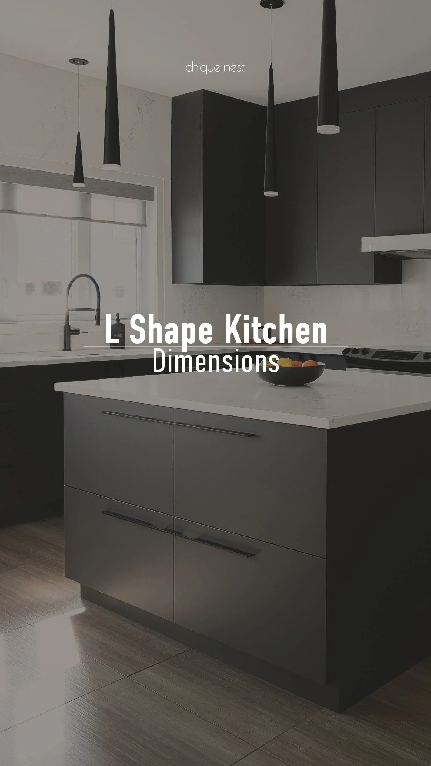 Premium Kitchen ISO models / Section / Elevations — Chique Nest