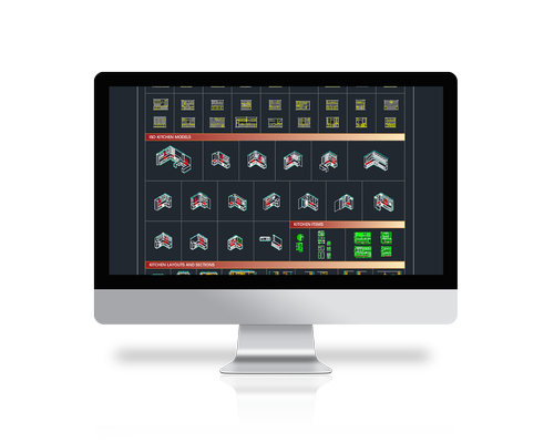 AutoCAD Blocks Library for Interior Designers — 5000+ DWG Files ...