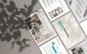 Interior Design Project Proposal Template — Chique Nest