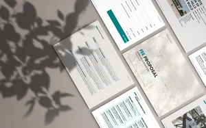 Interior Design FEE Proposal Template — Chique Nest