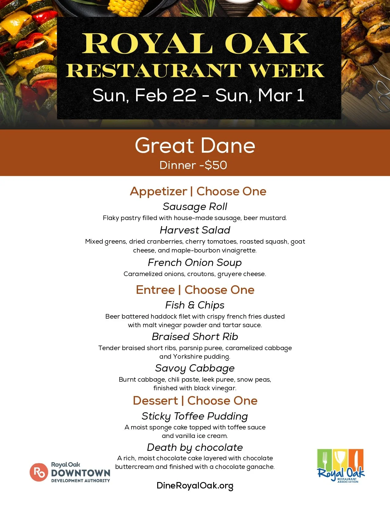 Great Dane — Dine Royal Oak