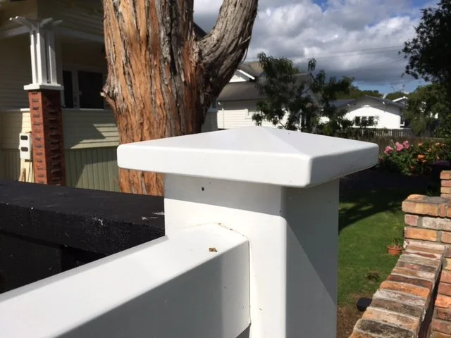 Posts & Caps — Wooden Gates