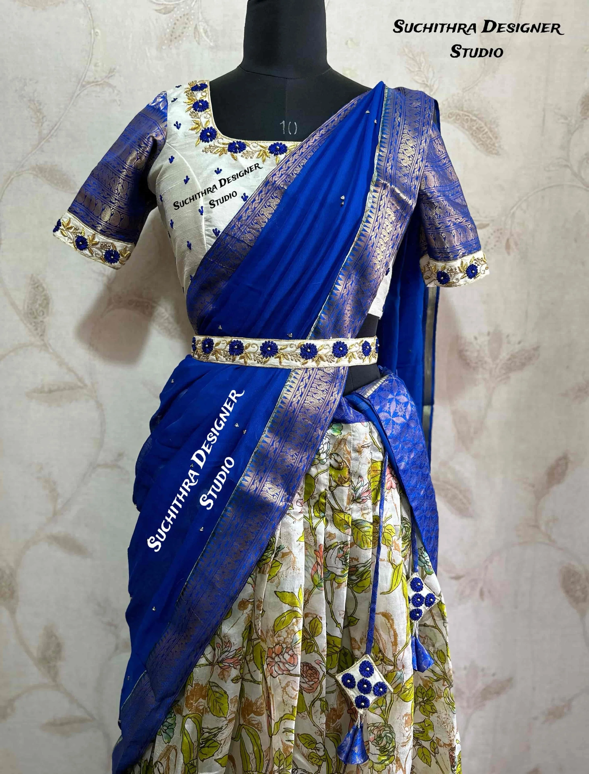 Half Sarees in Tirupati — Suchithra Designer Studio