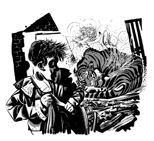 Book review of Tyger by SF Said, illustrated by Dave McKean - chapter ...
